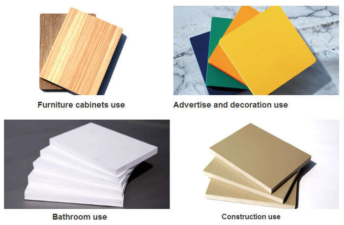 High Density White 19mm Sintra PVC Forex Sheet For Upholstery